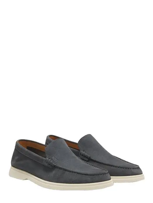 BOSS Sienne Moc Toe Loafer - Dark Grey
