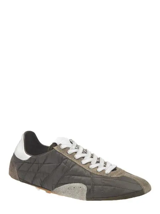 MAISON MARGIELA Sprinter Low Top Sneakers - Dark Green/white/grey