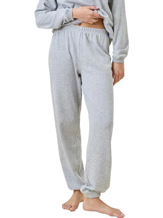 PAPINELLE Cotton Blend Sweatpants - Grey