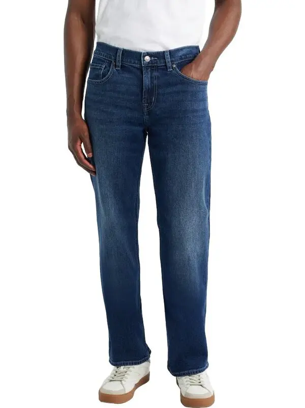 7 For All Mankind Austyn Relaxed Straight Leg Jeans - Parland