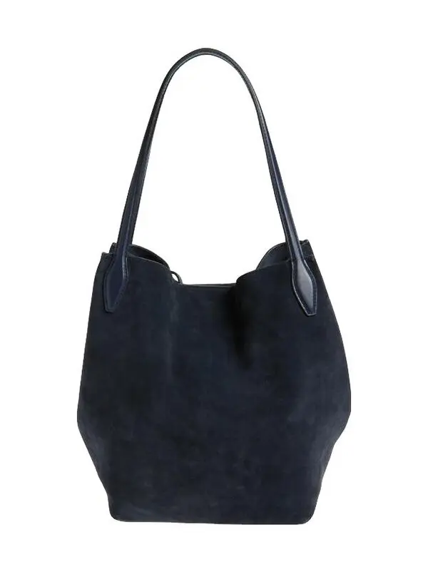 Madewell Suede Shopper Tote - Deep Indigo
