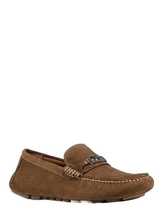 DONALD PLINER Bit Driving Loafer - Brown