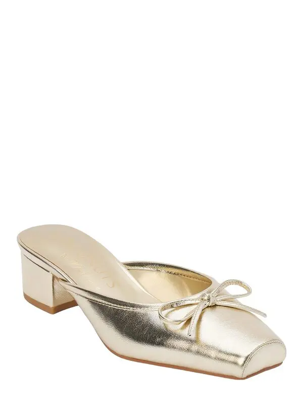 Matisse Geneva Mule - Gold