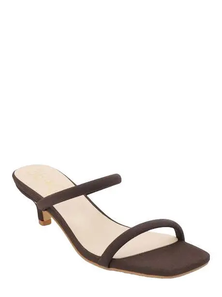 Matisse Jeanne Kitten Heel Sandal - Coffee