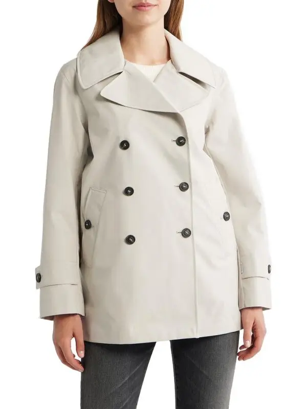 SAVE THE DUCK Waterproof Trench Coat - Rainy Beige