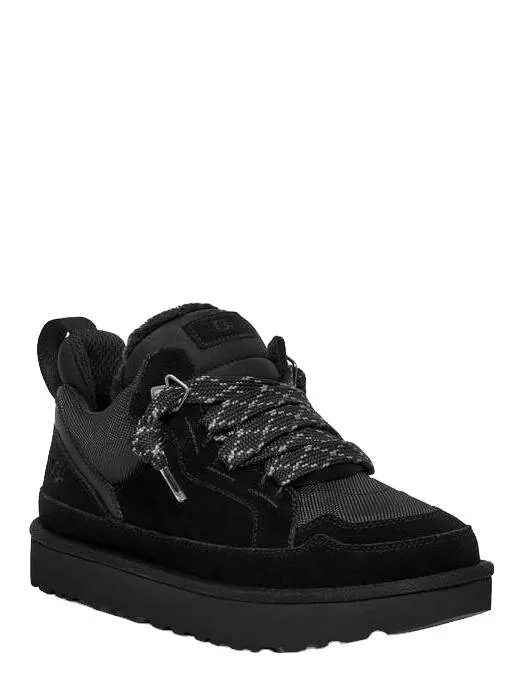 UGG Lowmel Lace Up Sneakers - Black