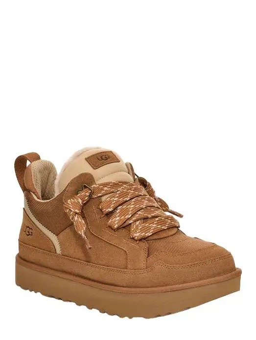 UGG Lowmel Lace Up Sneakers - Chestnut