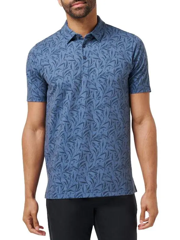 Travis Mathew Featherweight Ocean Polo - Vintage Indigo