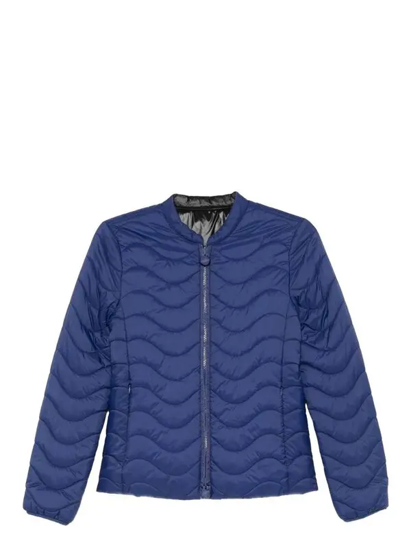 Emporio Armani Nylon Blouson Jacket - Blue