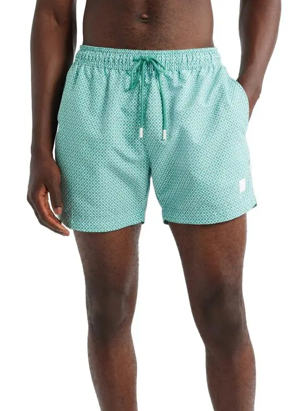 BOSS Vibe Swim Trunks - Bright Green