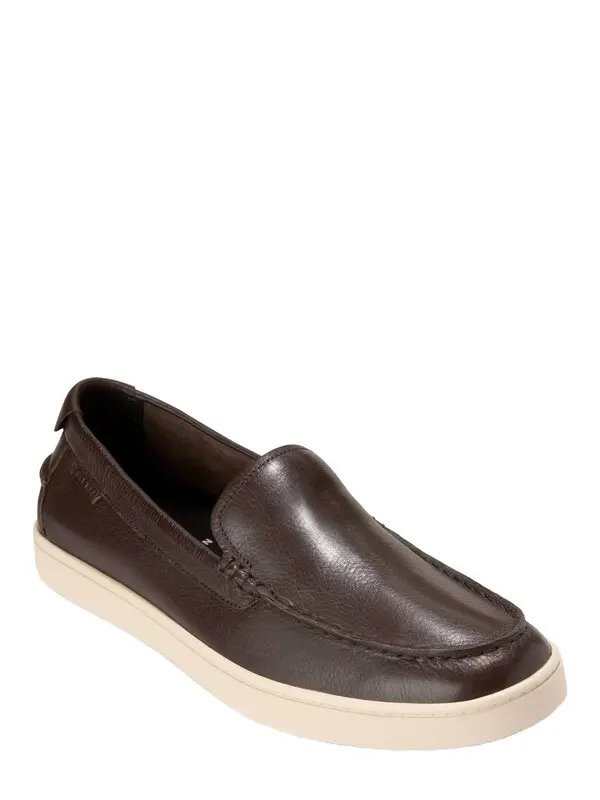 Cole Haan Pinch Weekend Venetian Loafer - Dark Chocolate/angora