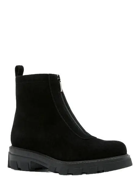 La Canadienne City Dry™ Waterproof Bootie - Black Suede
