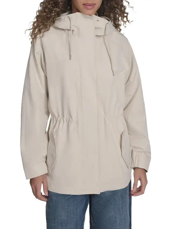 LEVI'S Hooded Water Resistant Jacket - Almond Milk