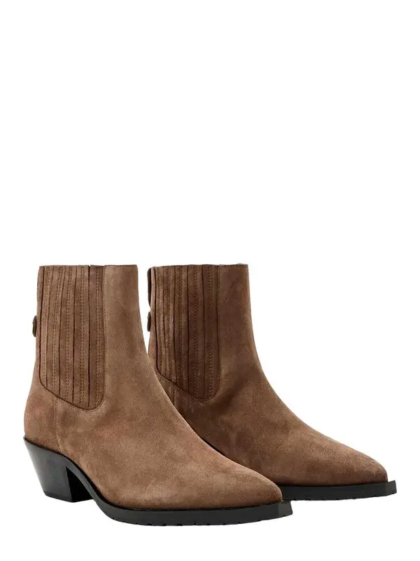 ALLSAINTS Marcie Chelsea Boot - Pine Bark Brown