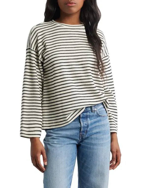 Madewell Easy Long-sleeve T-shirt - Jet Black
