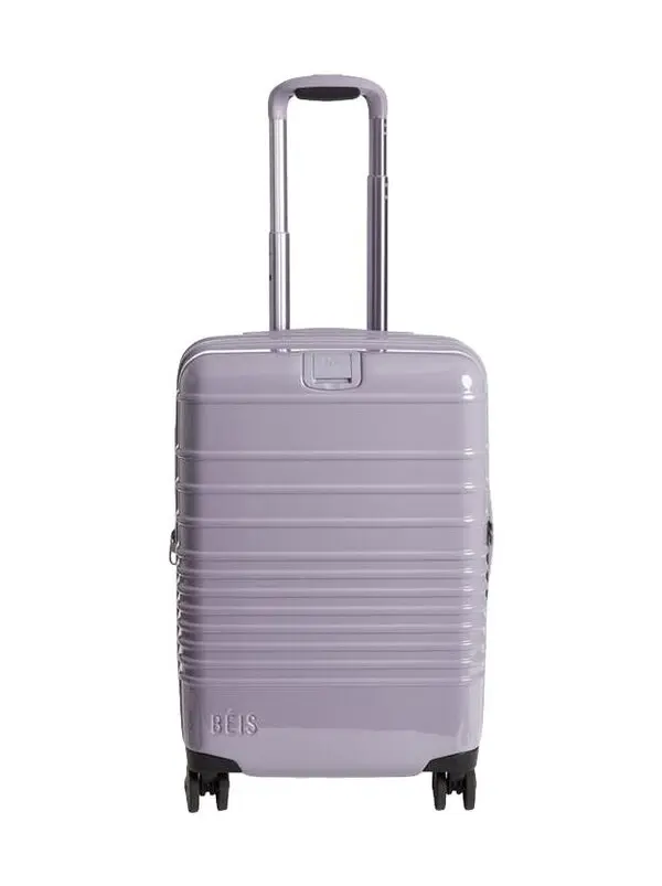 BEIS The 22-inch Expandable Carry-on Roller - Glossy Lavender