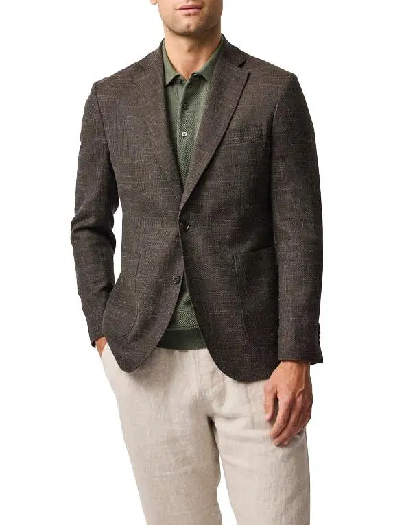 Rodd & Gunn Holland Crescent Wool-blend Sport Coat - Moss