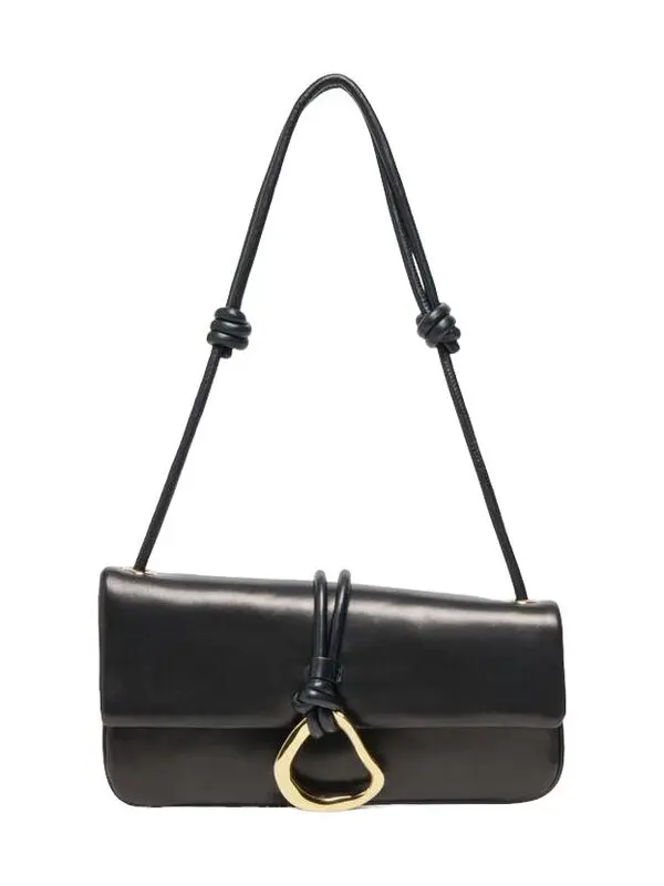 Dolce Vita Balen Leather Shoulder Bag - Black
