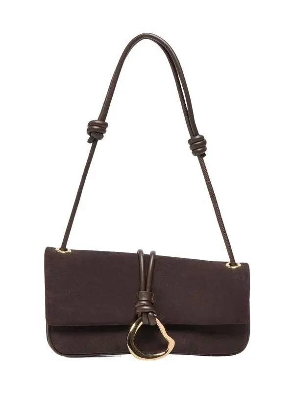 Dolce Vita Balen Leather Shoulder Bag - Chocolate