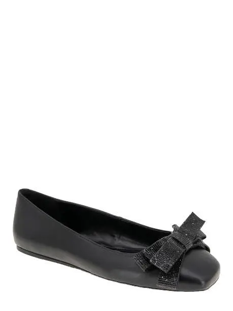 Bcbgmaxazria Haniba Bow Flat - Black