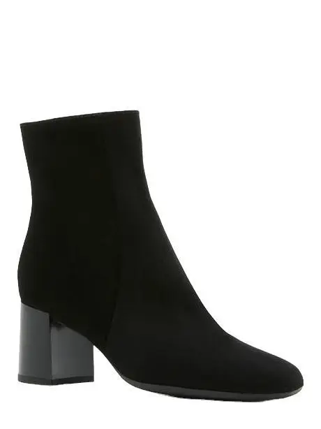 La Canadienne City Dry™ Waterproof Bootie - Black Suede