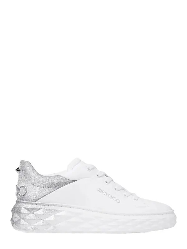 JIMMY CHOO Diamond Maxi F Ii Sneakers - White