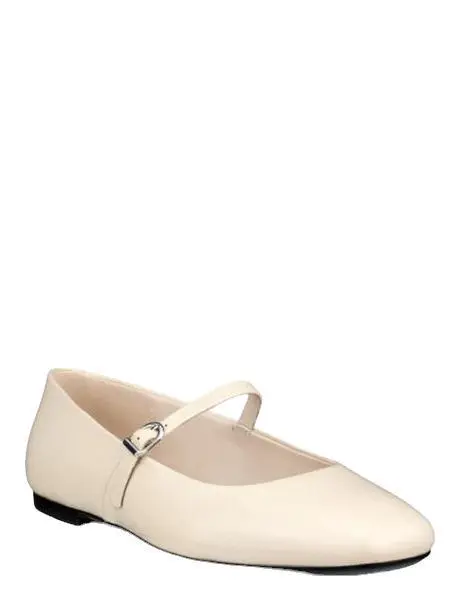 Ecco Margot Mary Jane Flat - Limestone