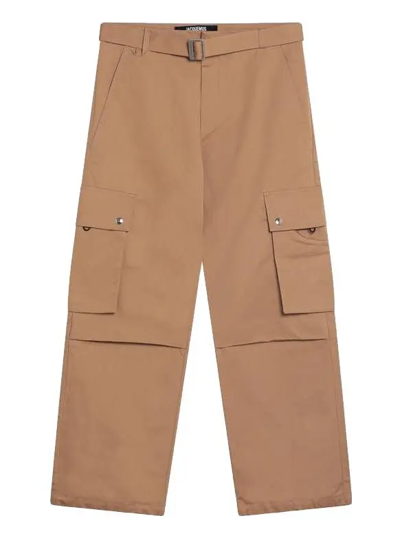 Jacquemus Cargo Trousers - Beige