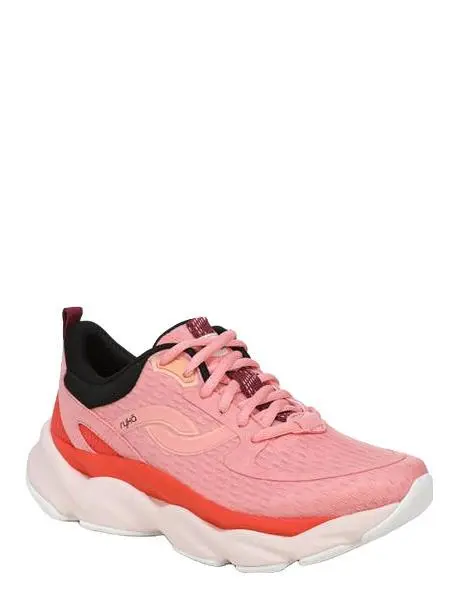 RYKA Re-zorb Max Walking Sneaker - Pink Coral