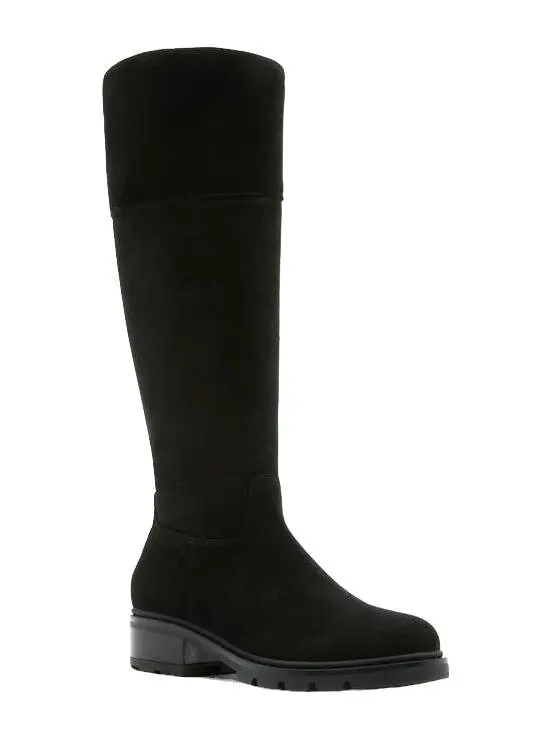 La Canadienne Karlie City Dry™ Knee High Boot - Black Suede