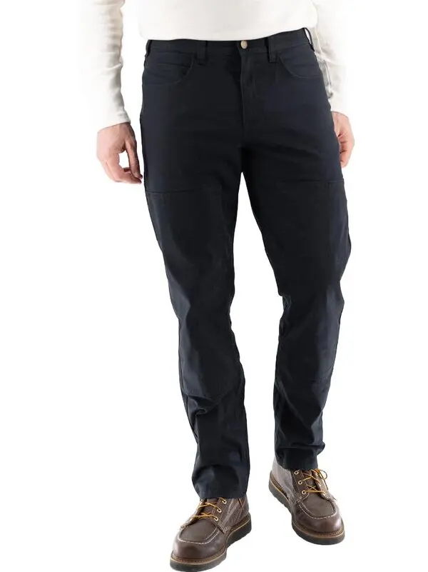 DEVIL-DOG DUNGAREES Stretch Twill Carpenter Pants - Black