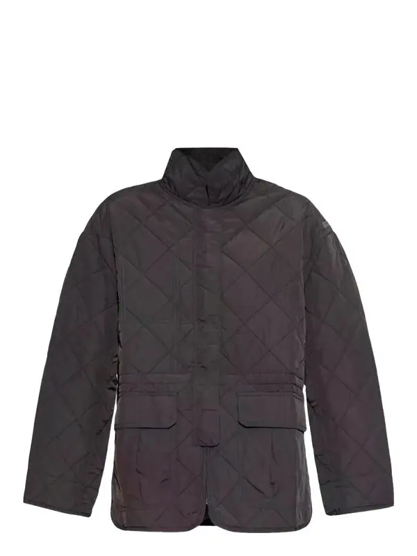 RETHINKIT STUDIOS Quilted Diamond-pattern Jacket - Black