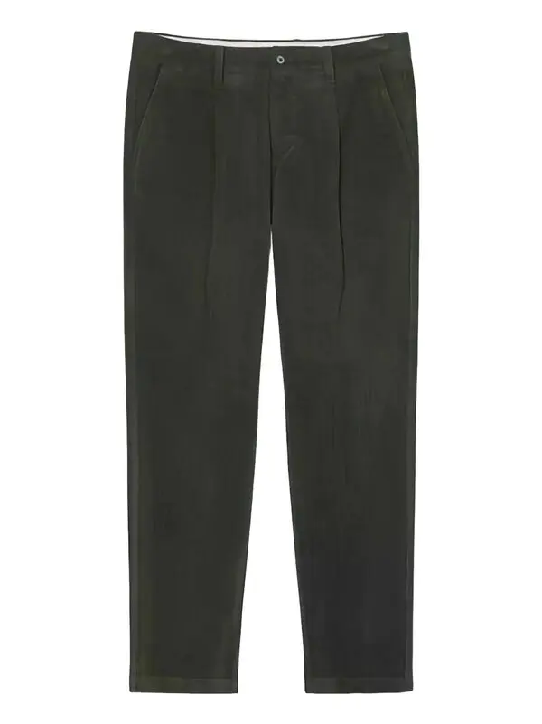 Marc O'polo Pleated Corduroy Trousers - Grey