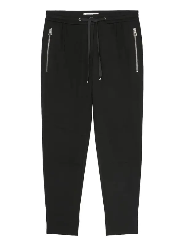 Marc O'polo Zippered-pocket Track Pants - Black