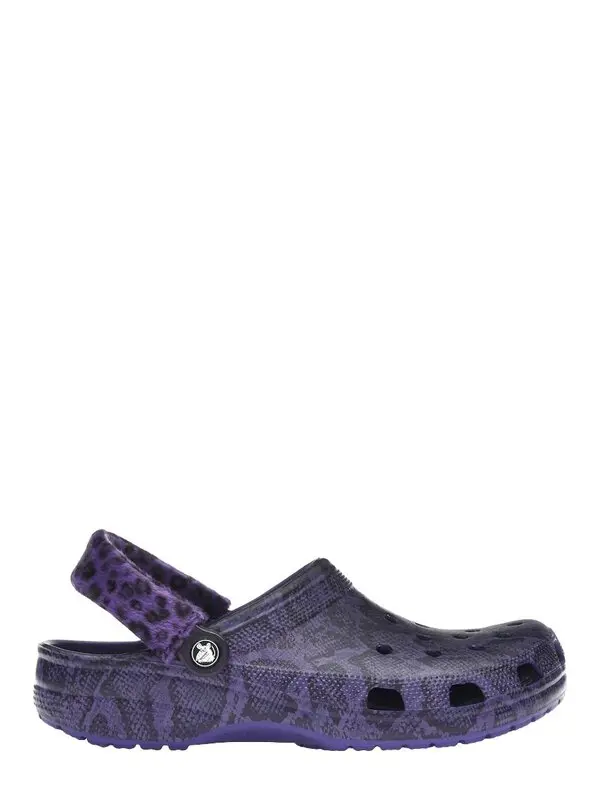 CROCS Classic Clog Stray Rats Snakeskin - Ultraviolet