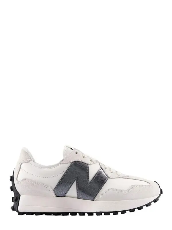 NEW BALANCE 327 Sneakers - White/dark Grey