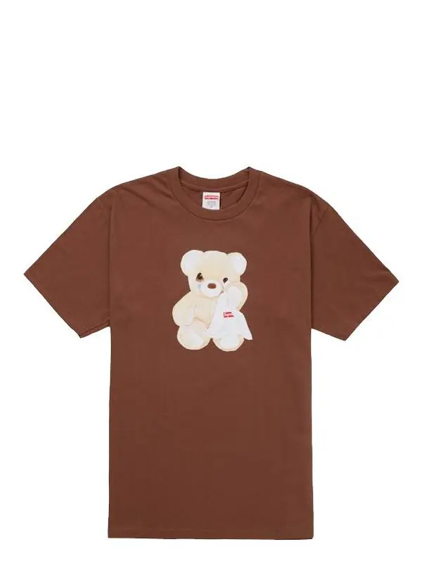 Supreme Bear Tee Shirt - Brown