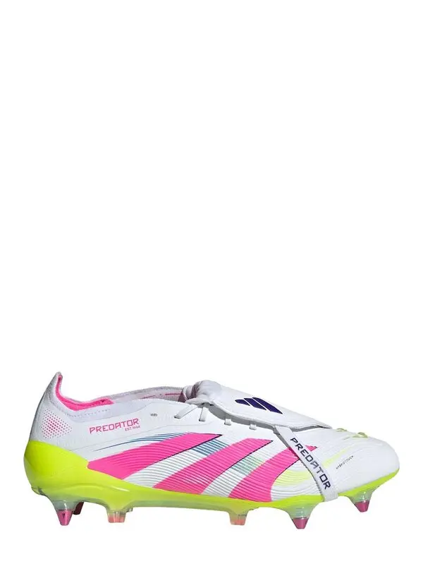 Adidas Predator Elite Foldover Tongue Sg - Cloud White/lucid Pink/lucid Lemon