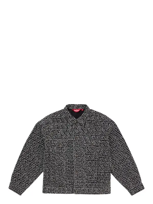 Supreme Denim Trucker Jacket - Black