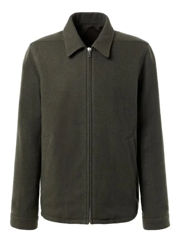 Rick Owens Virgin Wool Brad Jacket - Green