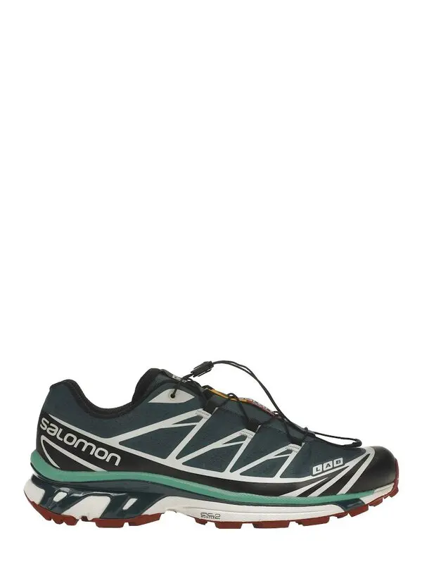 SALOMON Xt6 Sneakers - Black/deep Teal/biking Red