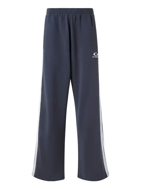 Balenciaga Cotton Sweatpants - Blue