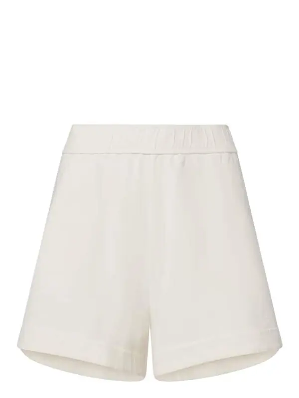 Brunello Cucinelli High-rise Cotton Shorts - White