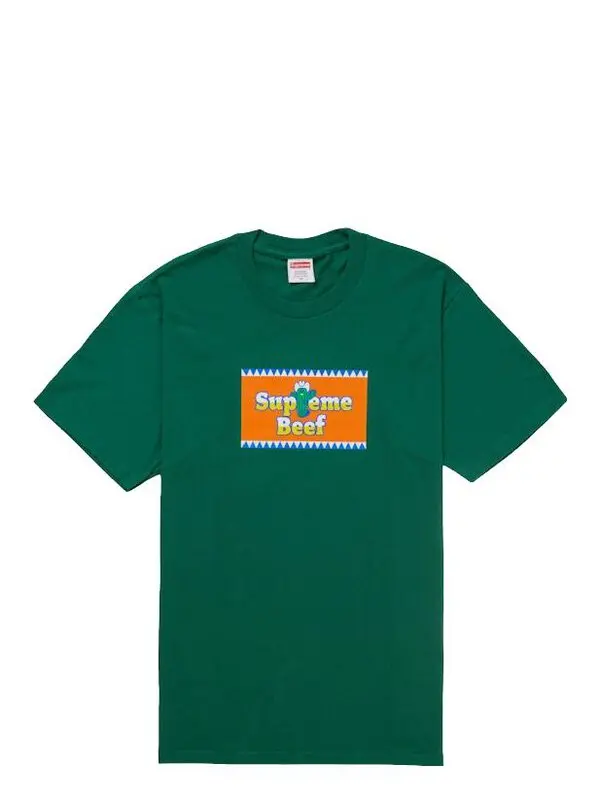 Supreme Beef Tee Shirt - Light Pine