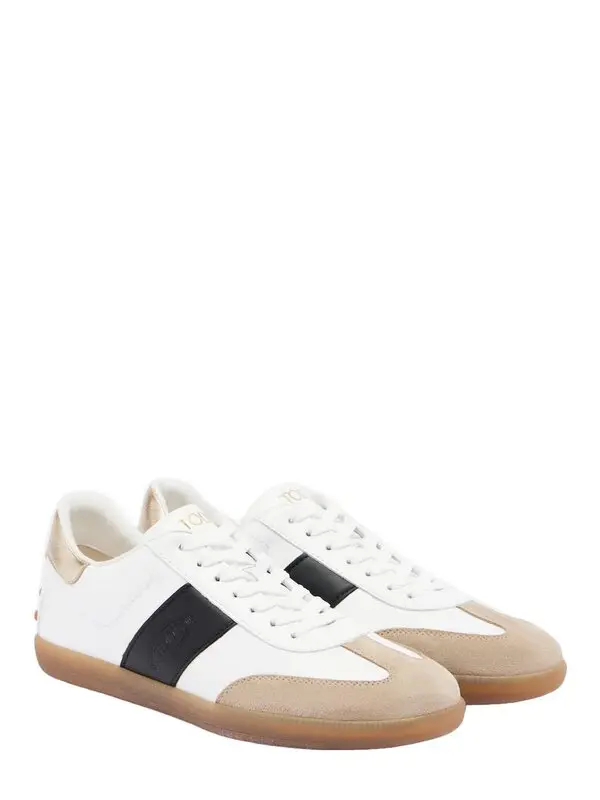 TOD'S Leather Sneakers - White