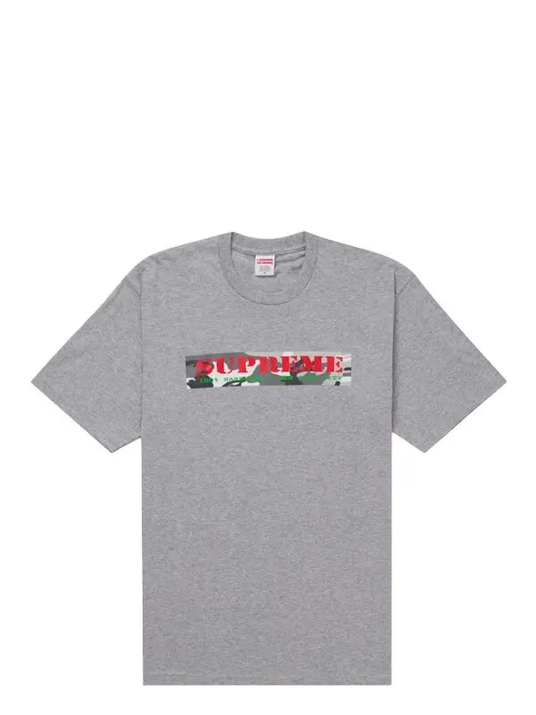Supreme Hardcore Tee Shirt - Heather Grey
