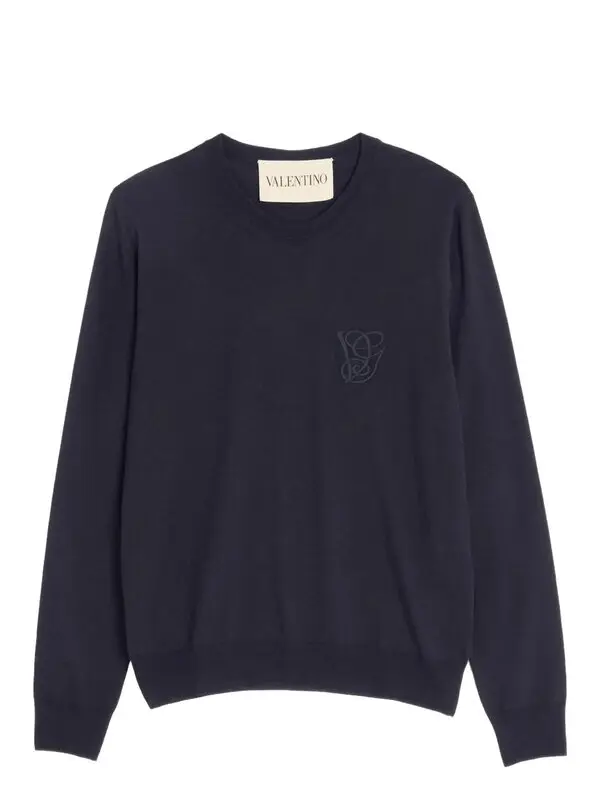 Valentino Garavani Sweater - Ultramarine Dark Blue