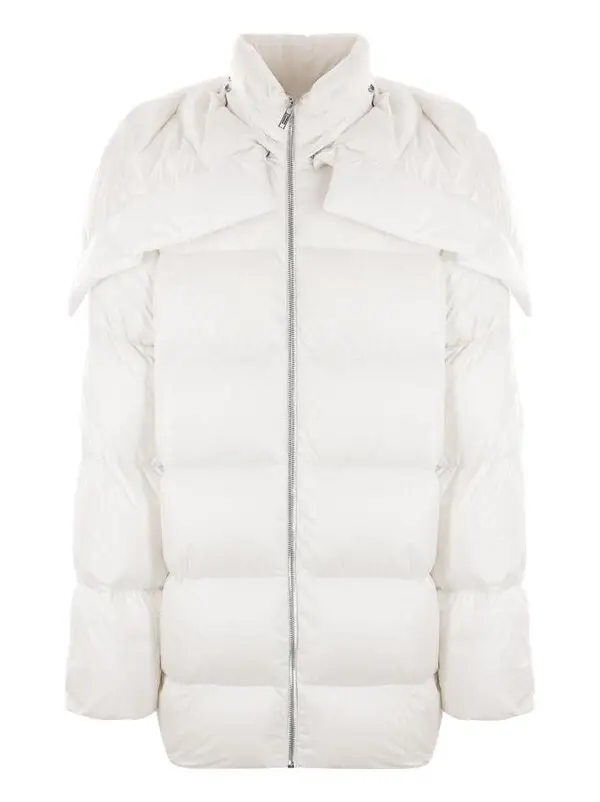 Moncler Oversize Down Jacket - Beige