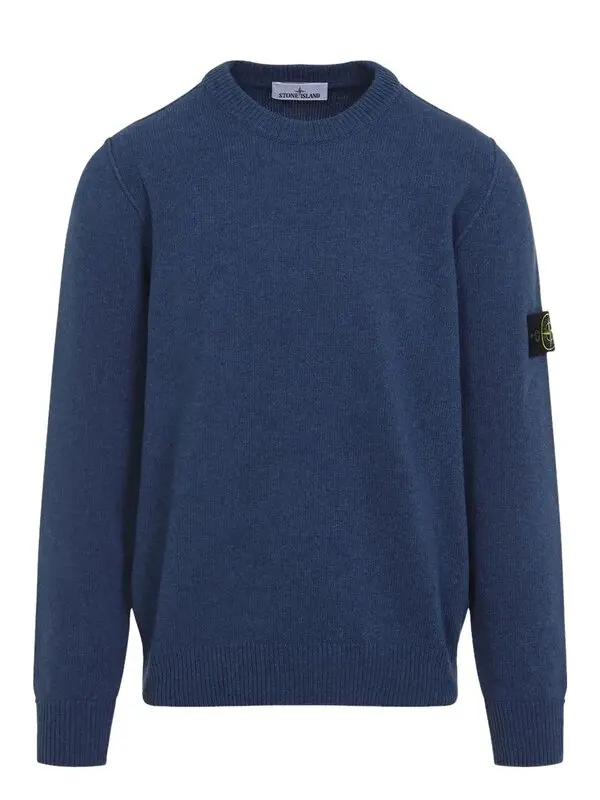 Stone Island Sweater - V002b Steel Blue