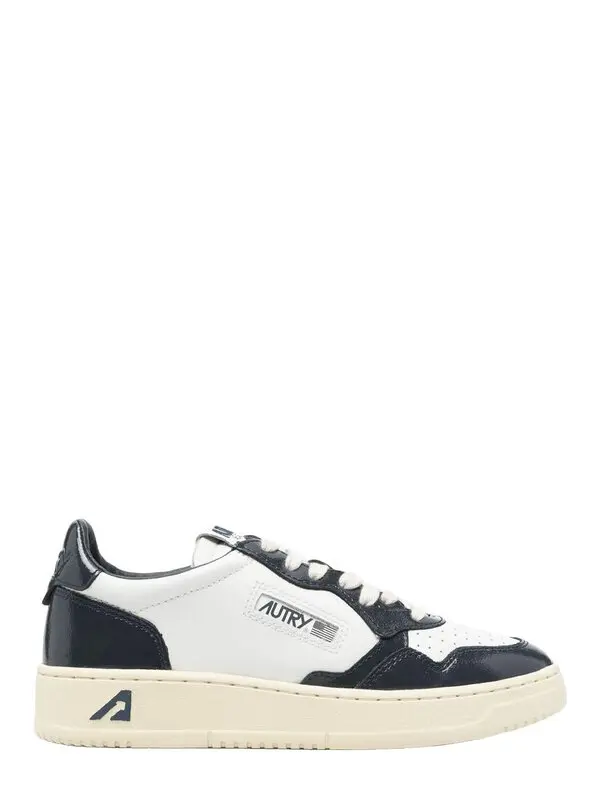 AUTRY Medalist Low Lea/pat Sneakers - Wht/night